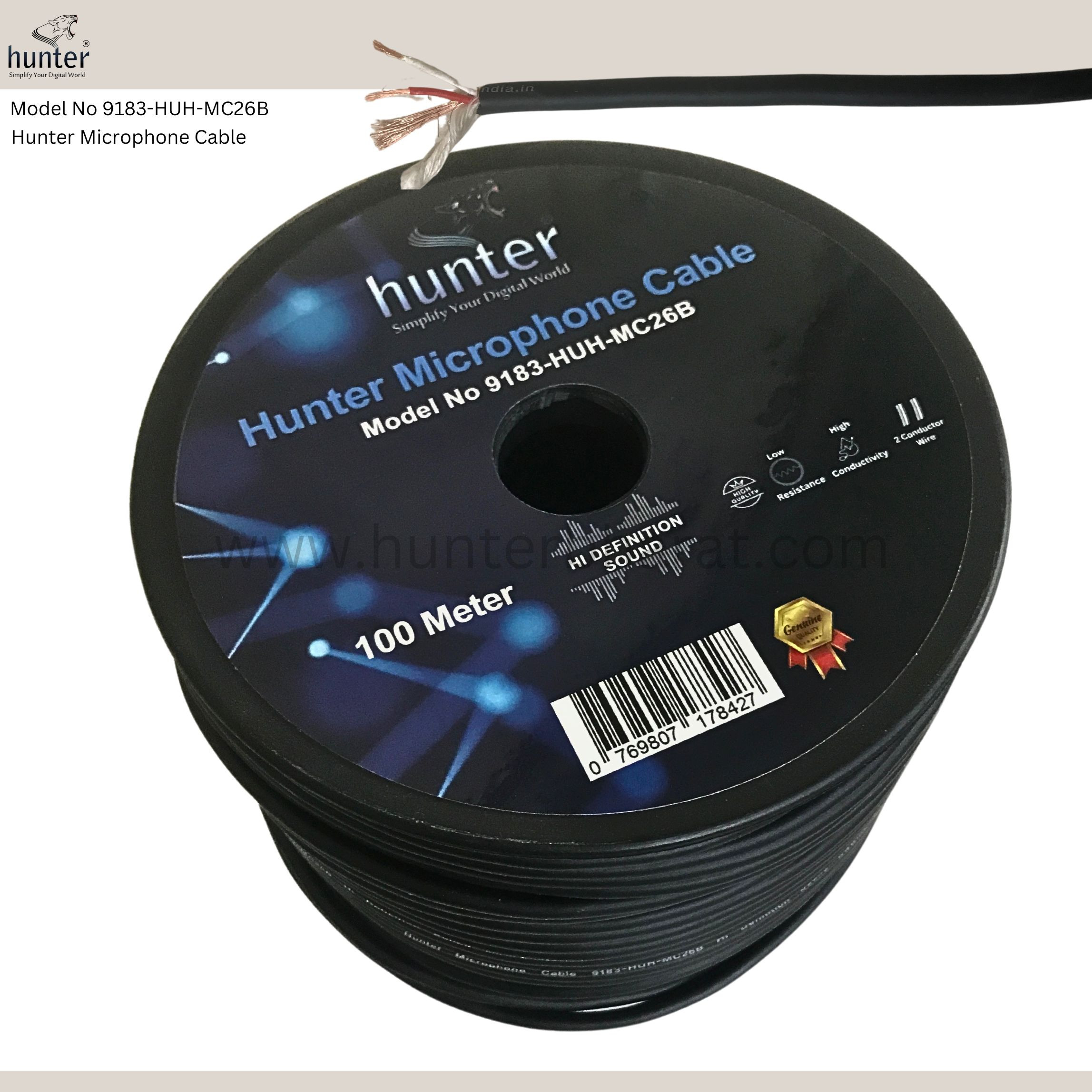 Hunter Microphone Cable | Best Microphone Cable | Hunter India