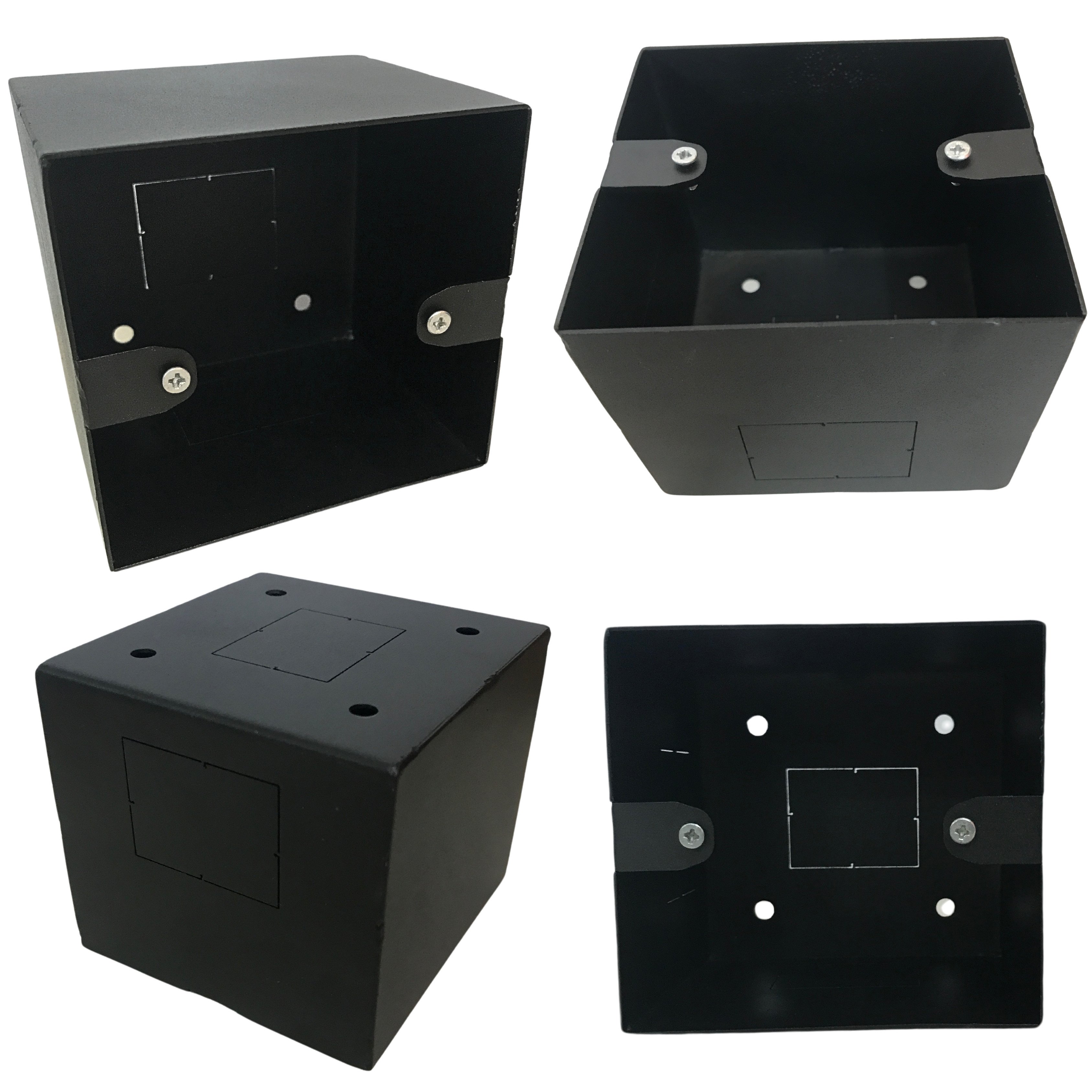 Hunter Back box for faceplate (Metal) Black-9300