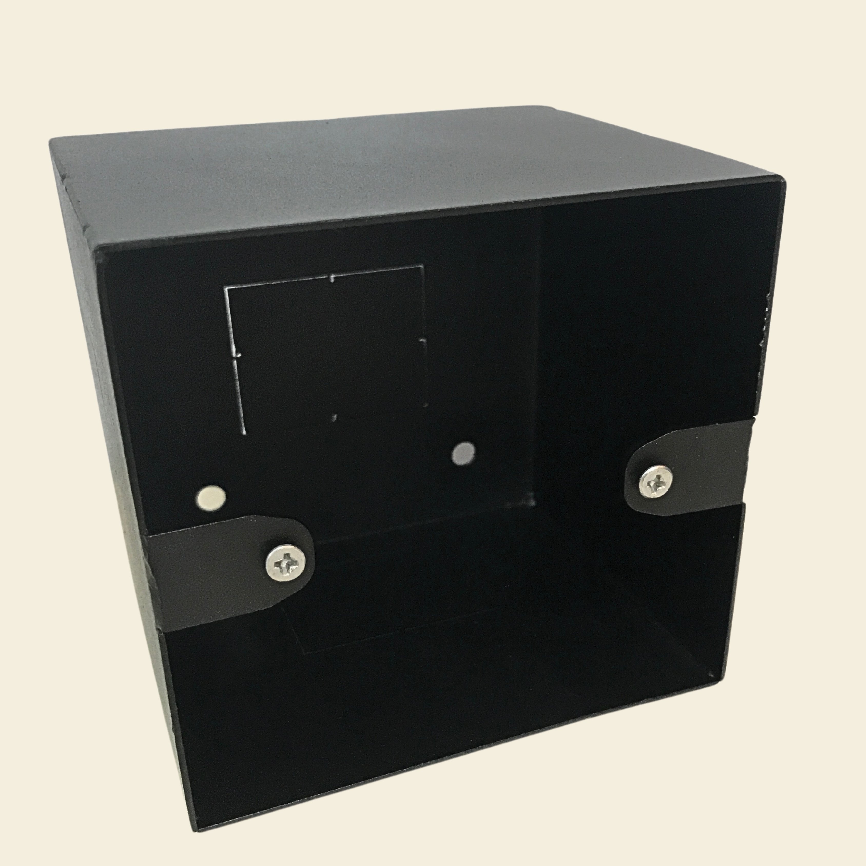 Hunter Back box for faceplate (Metal) Black-9300