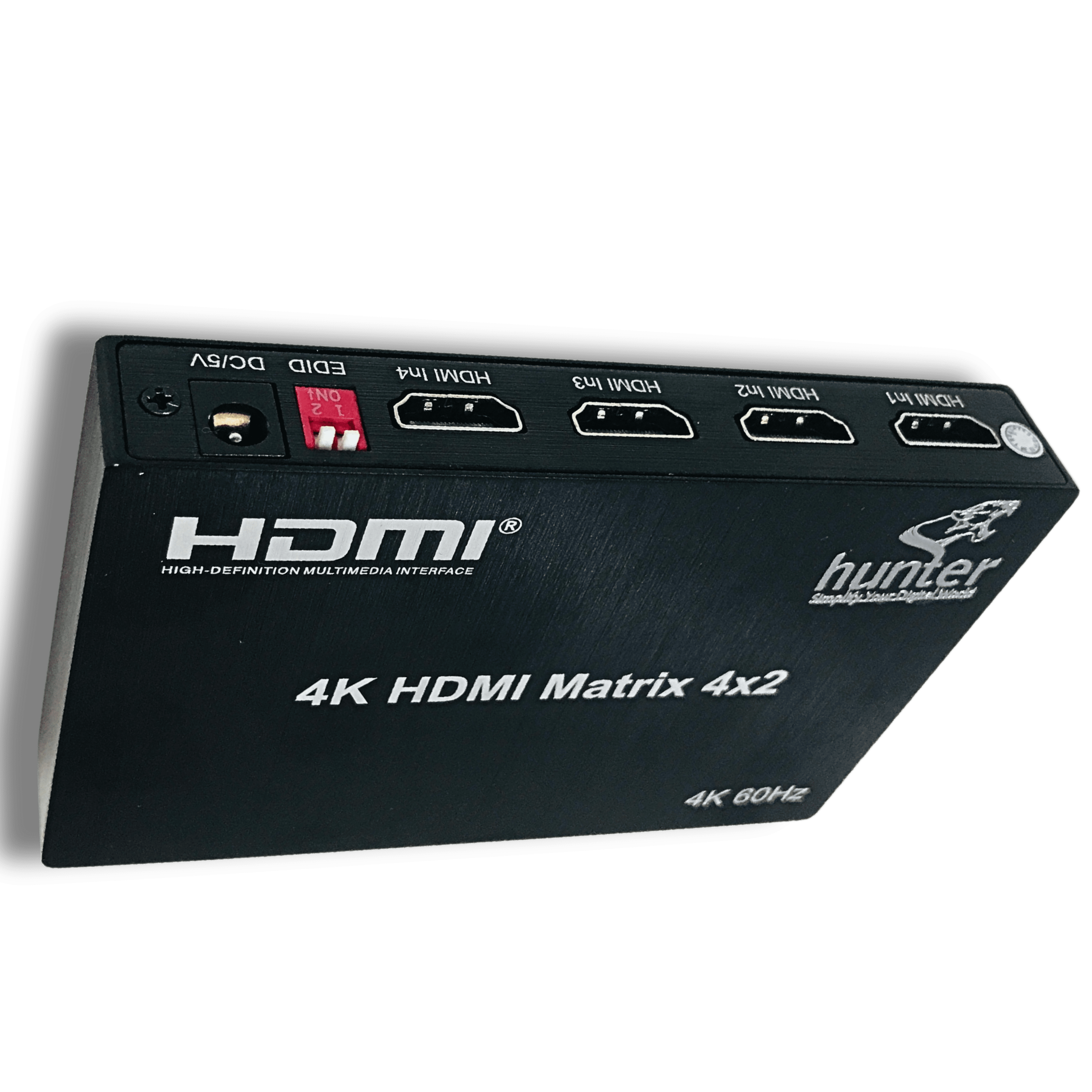 Hunter HDMI Matrix 4x2 - Versatile 4K Video and Audio Distribution ...