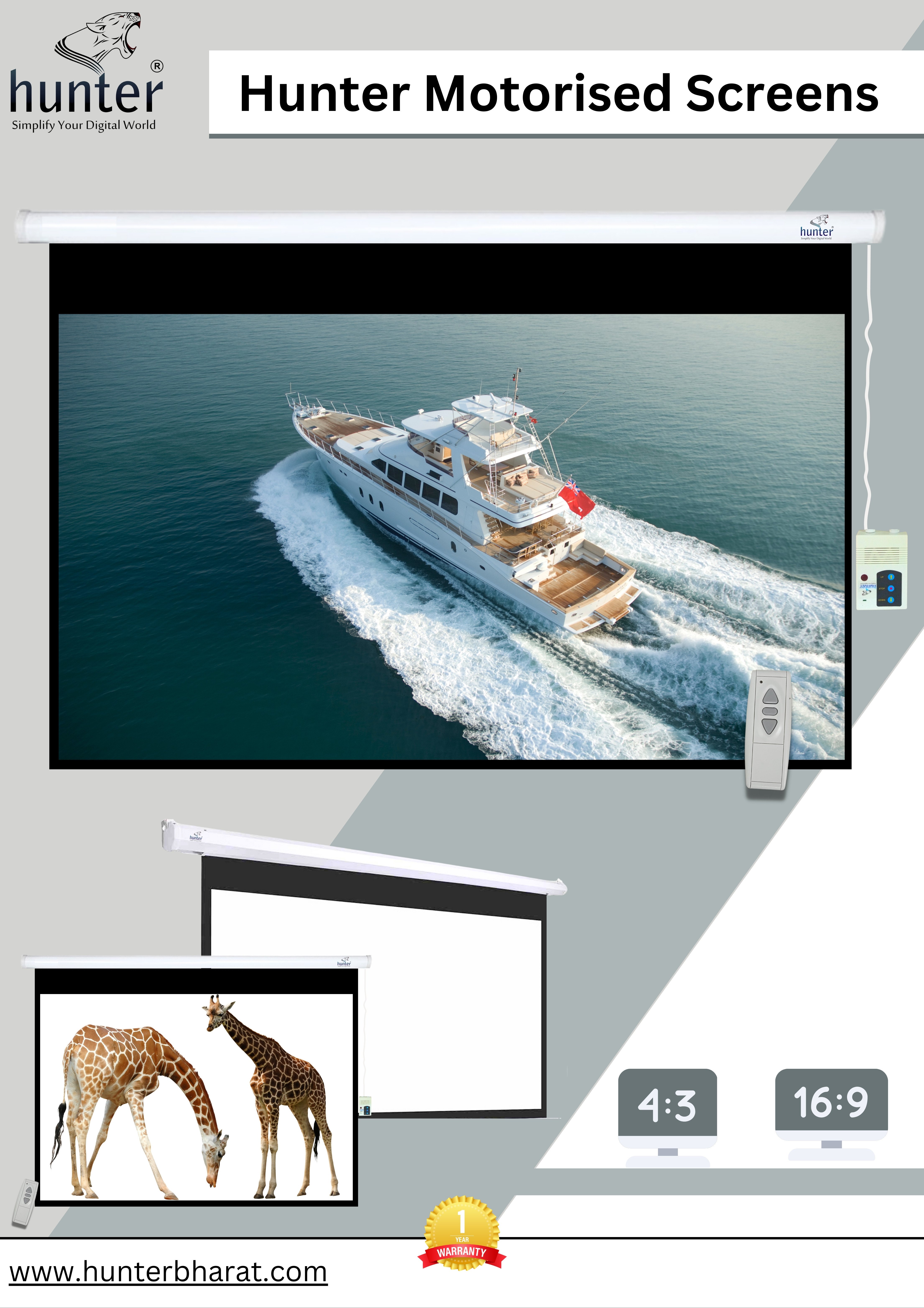 Hunter Video Wall Controller: The 4K Powerhouse for Display Quality ...